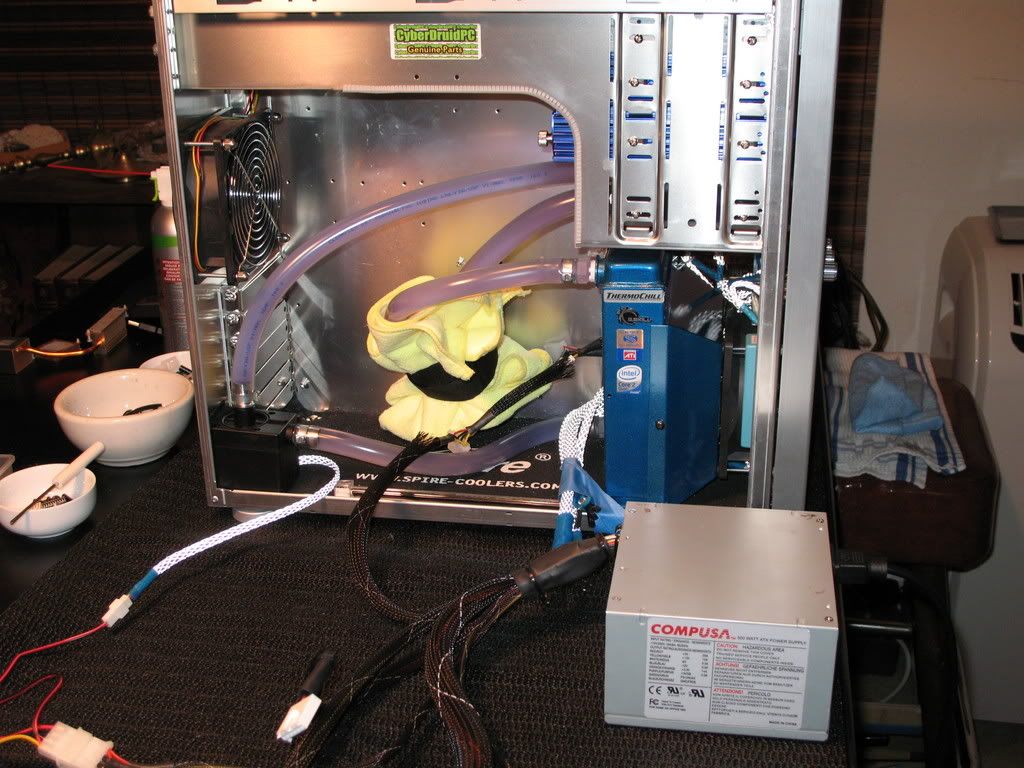 WaterClocker transplant w/ minor mobo mod. | Overclock.net