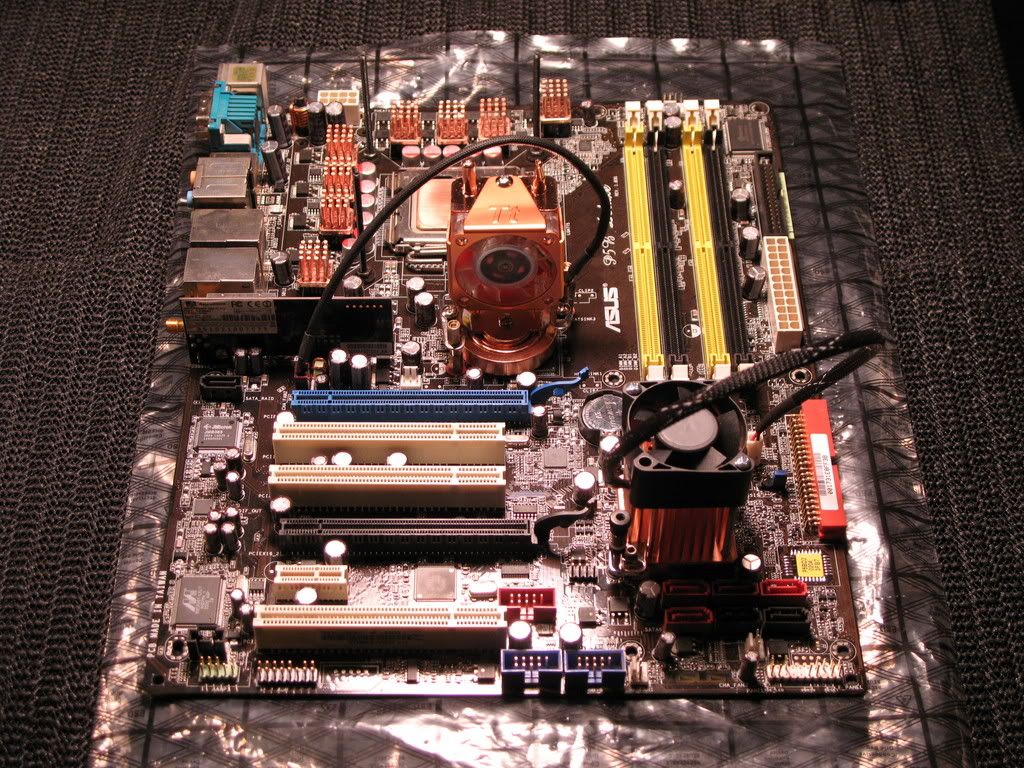 WaterClocker transplant w/ minor mobo mod. | Overclock.net