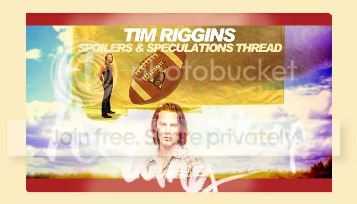 Taylor Kitsch - Tim Riggins Spoilers Thread#2: New season, new energy ...