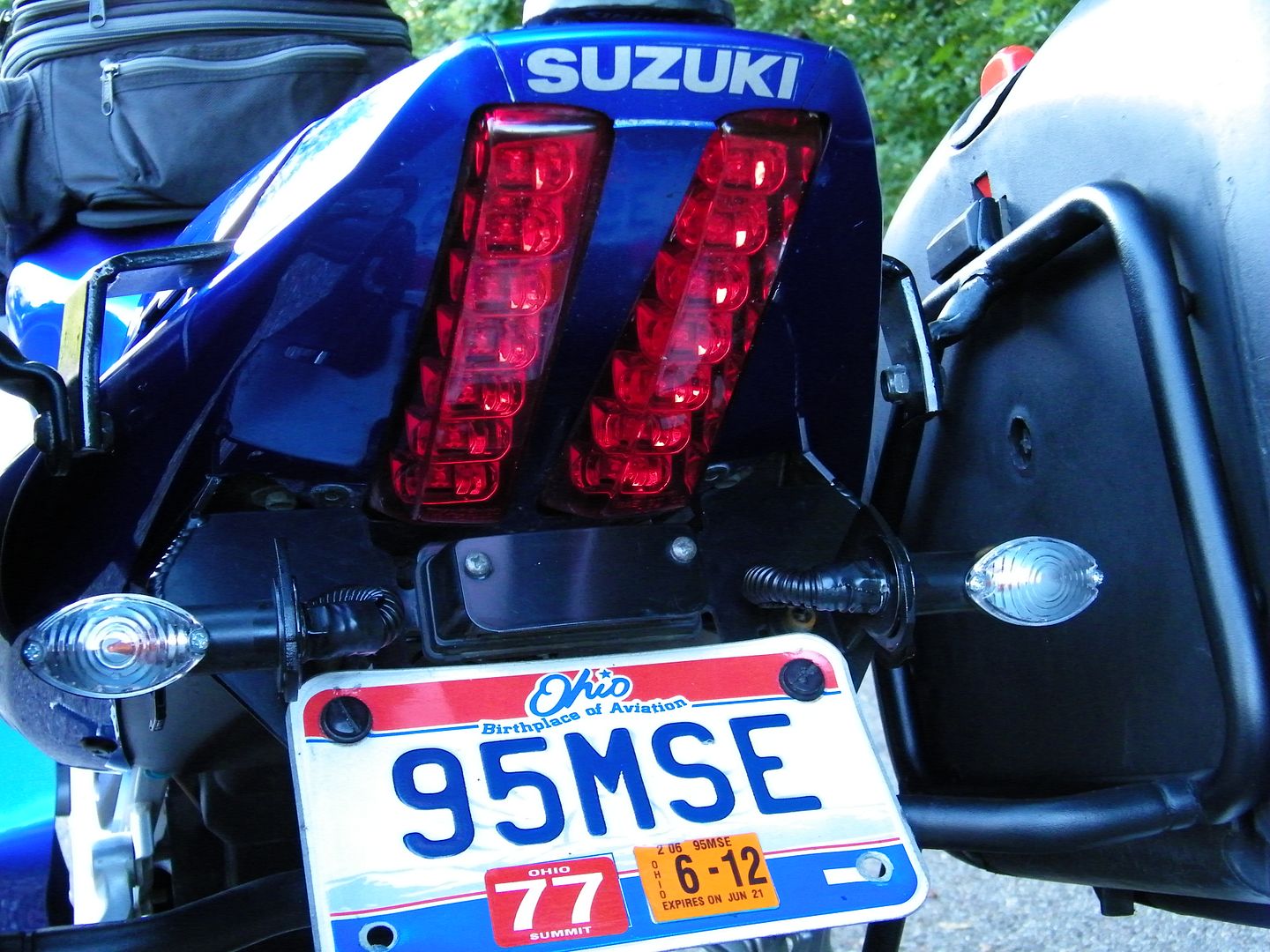 2nd Gen Givi luggage rack system | Suzuki SV650 Riders Forum