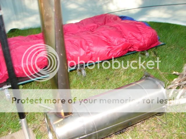 Titanium Goat 6.5UL Tipi and Stove - 24hourcampfire