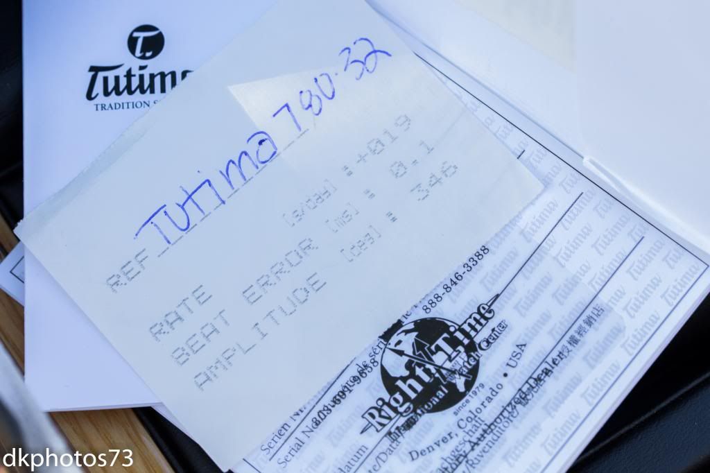 Tutima F2 Chronograph on Bracelet, Both Boxes and Papers: Reduced now ...