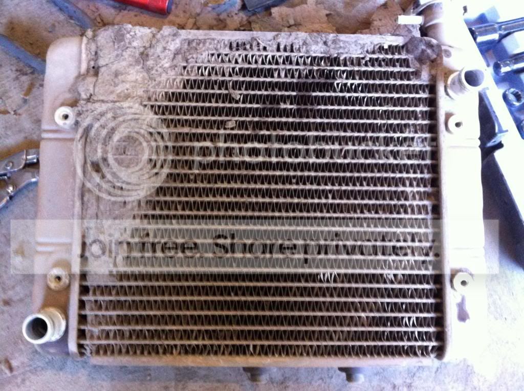 How many of you have had swollen radiators or heat issues? | Can-Am ATV ...