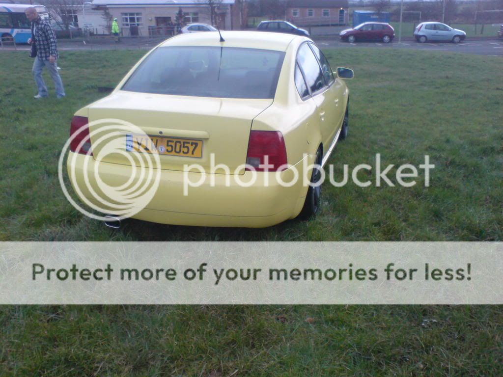 My yellow Passat - UKPassats
