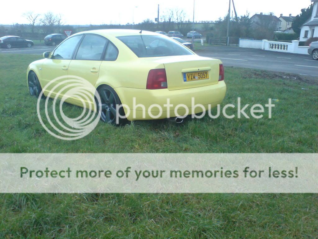 My yellow Passat - UKPassats