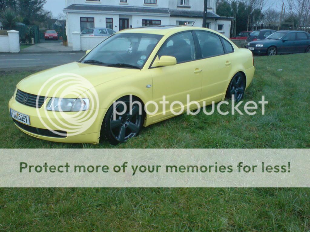 My yellow Passat - UKPassats