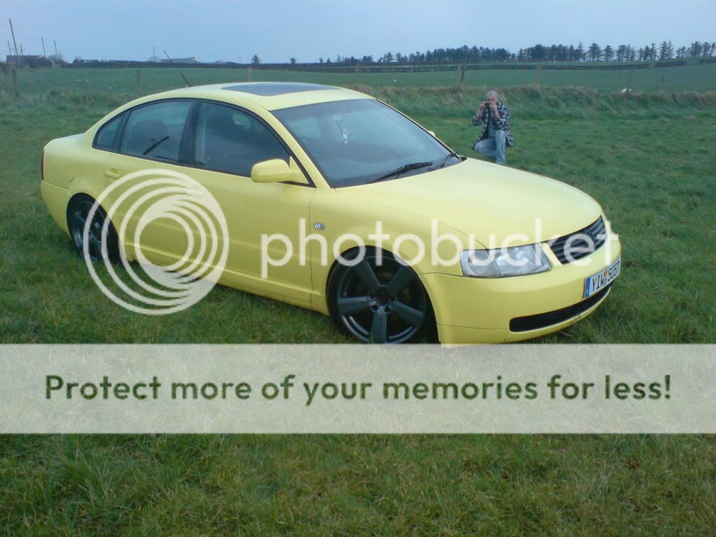 My yellow Passat - UKPassats