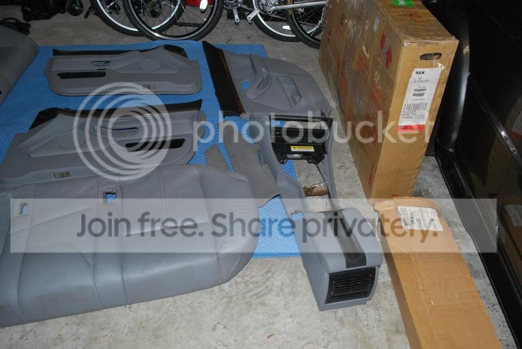 :| E39 Winter Project - Two Tone Seats and Door Panels |: | E46 ...